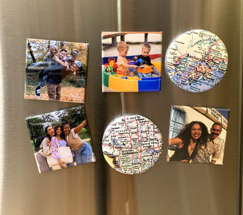 Custom Photo Magnets (hardback) – Maple Magnets